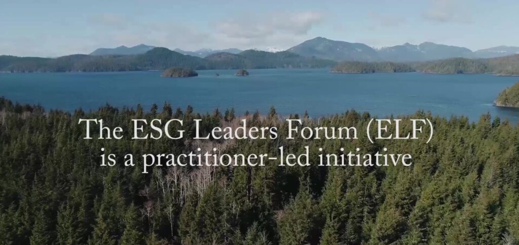 The ESG Leaders Forum (ELF) is a practitioner-led initiative | UK China ...